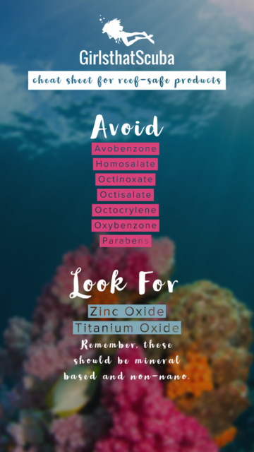 Guide to reef-safe hair and beauty products