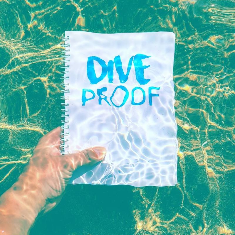 We review Diveproof's Waterproof Log Book