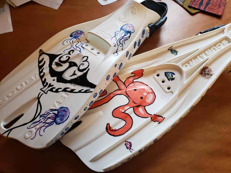 How to mark scuba gear - 7 ways to customise your dive equipment